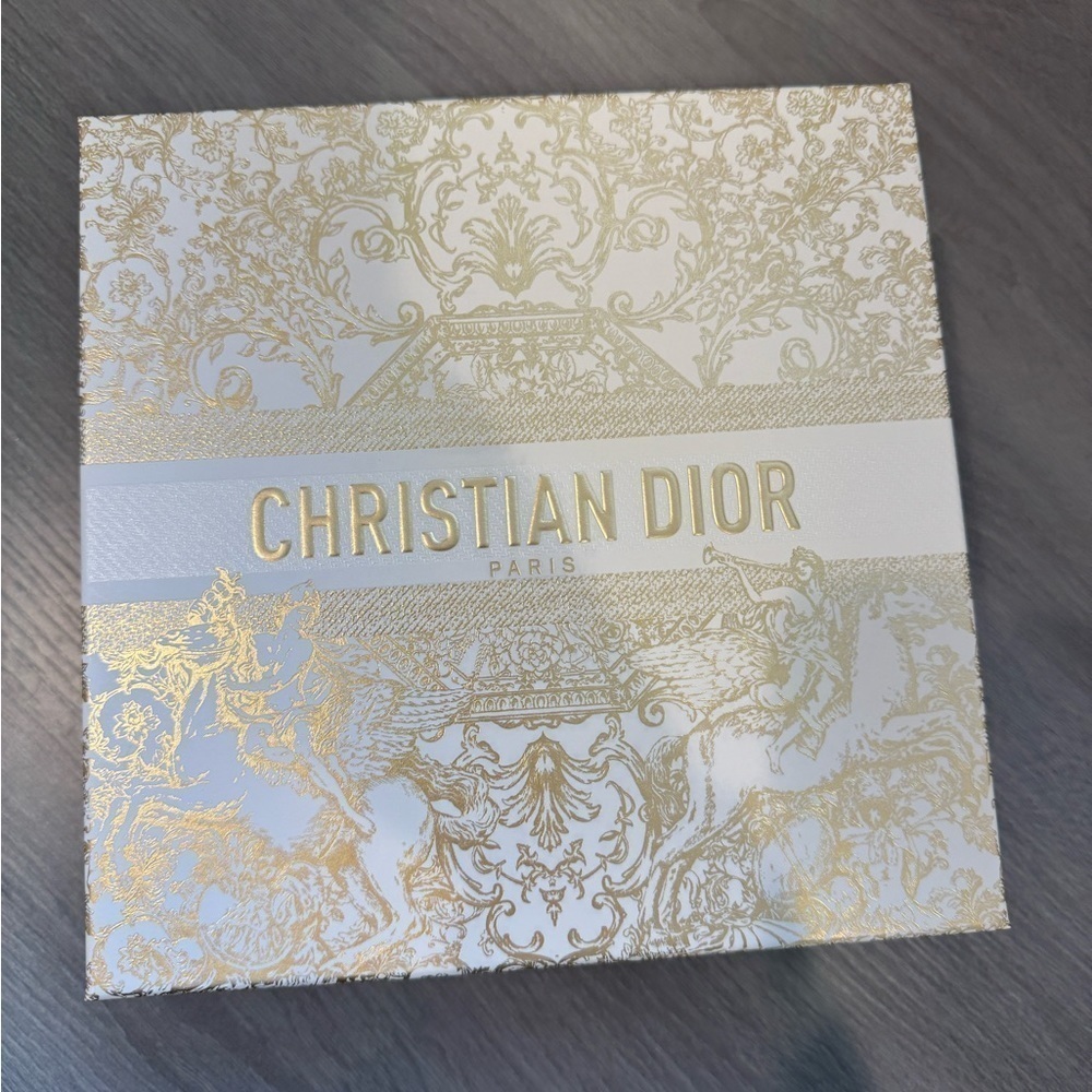 Christian Dior Gold & White Storage Display Decorativ… - Gem